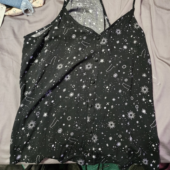No Boundaries | Tops | No Boundaries Starry Tank Top | Poshmark